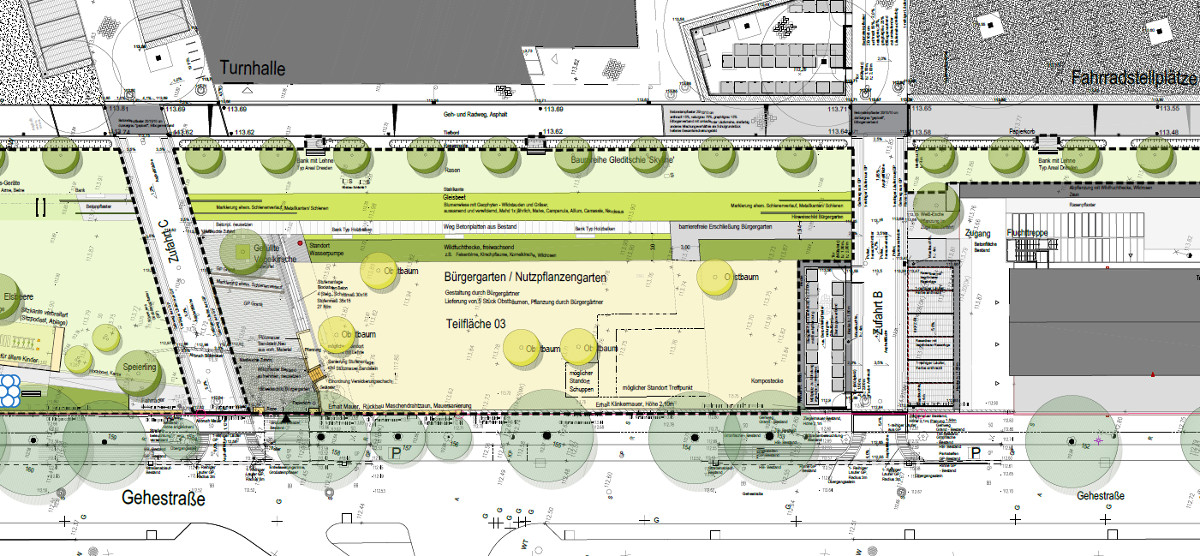 Zwischen Schulcampus und Grünzug: Neuer Weg für Fußgänger und Radfahrer ...